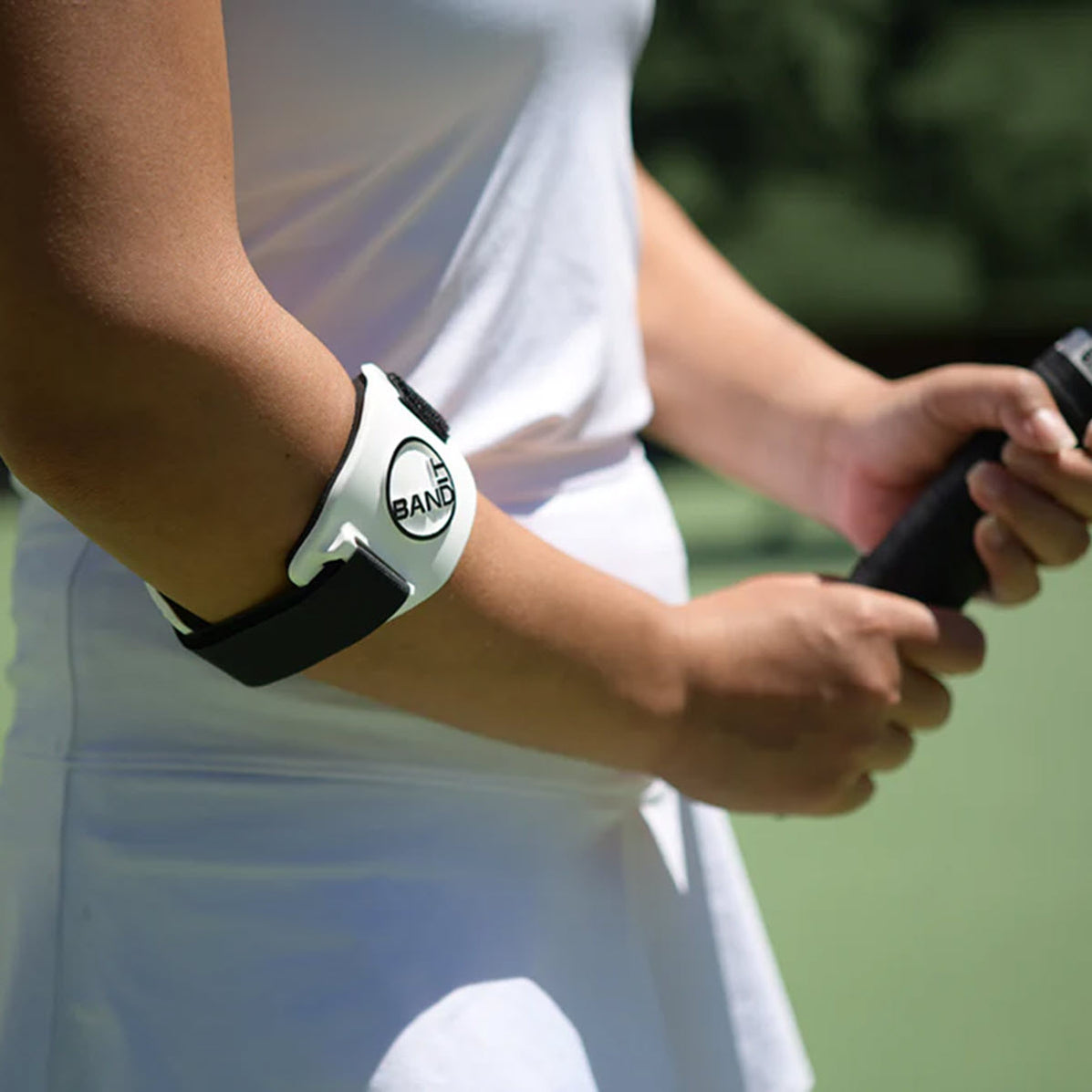 Support pour épicondylite BandIT noir — MTM - Médical Tronik