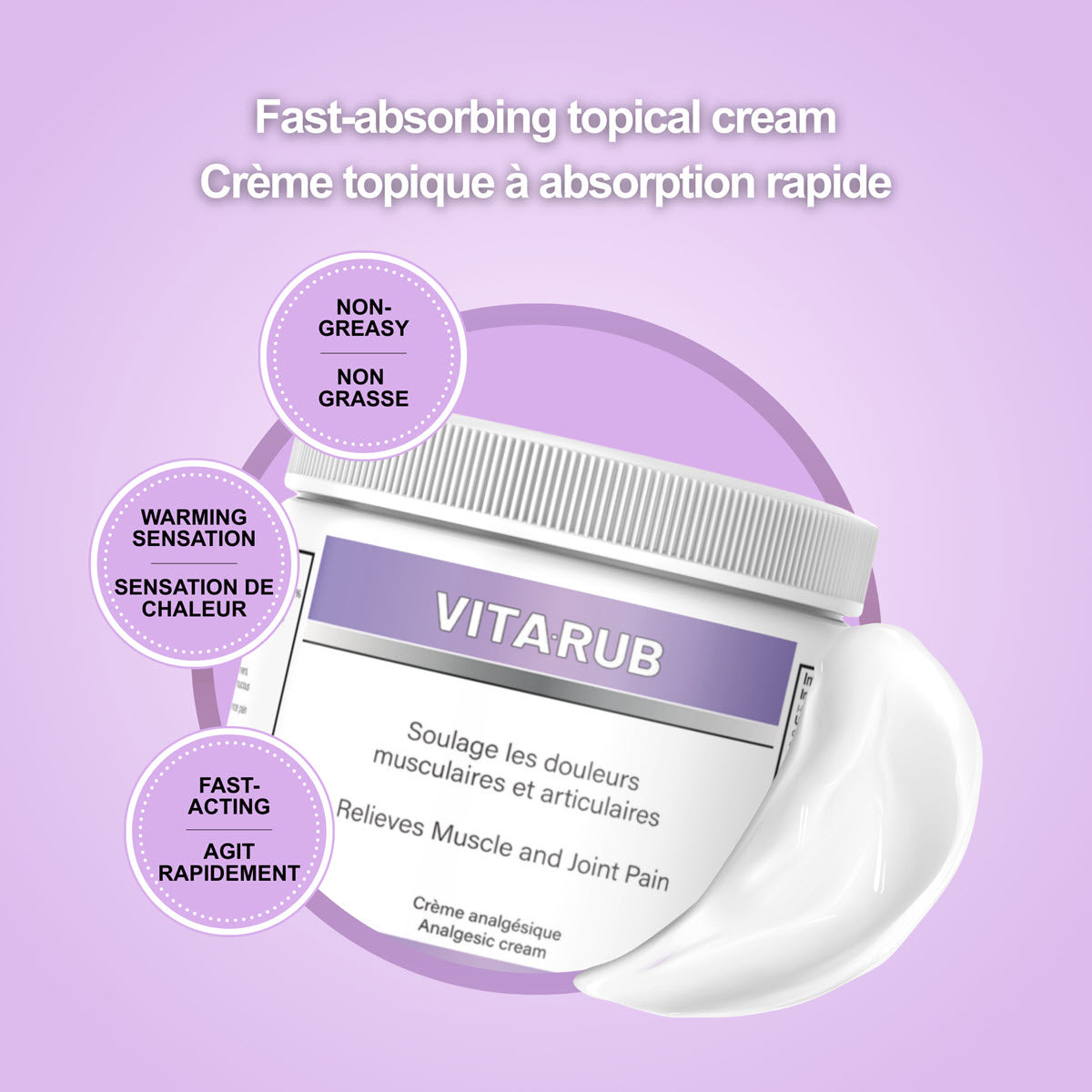Pain relief ointment Vitarub — MTM - Médical Tronik