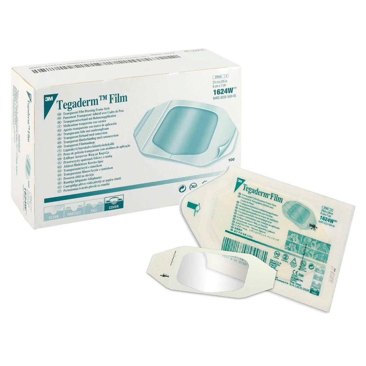 Pansement de pellicule transparente Tegaderm avec cadre — MTM - Médical ...