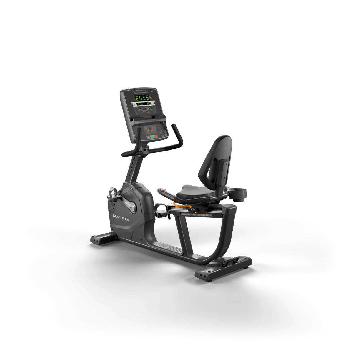 Vélo allongé Matrix Endurance avec console LED — MTM - Médical Tronik