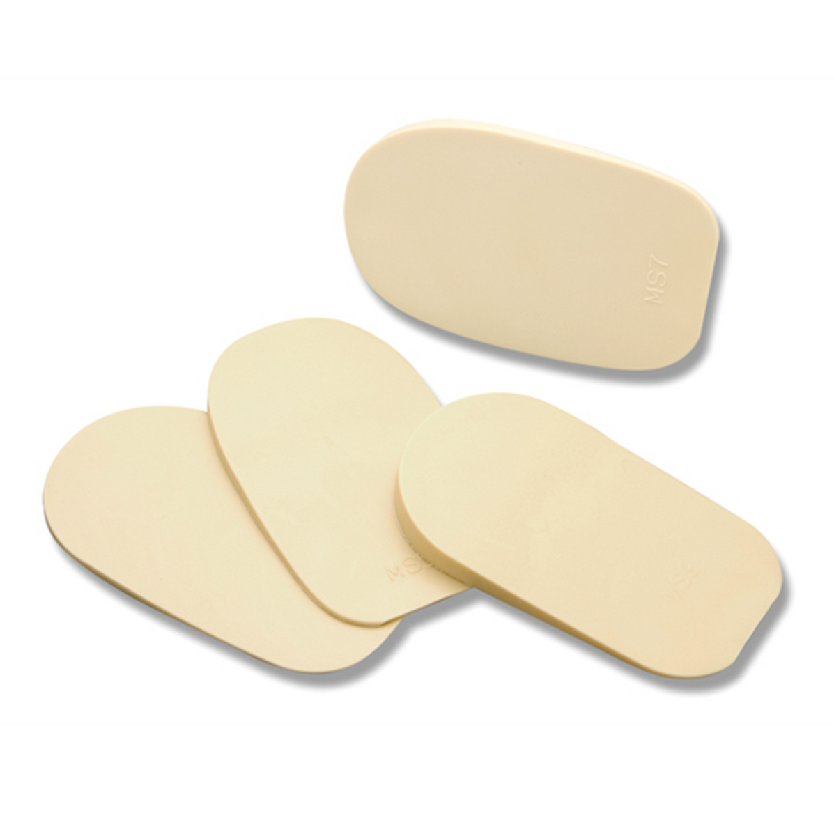 PVC Injection molded heel lifts — MTM - Médical Tronik