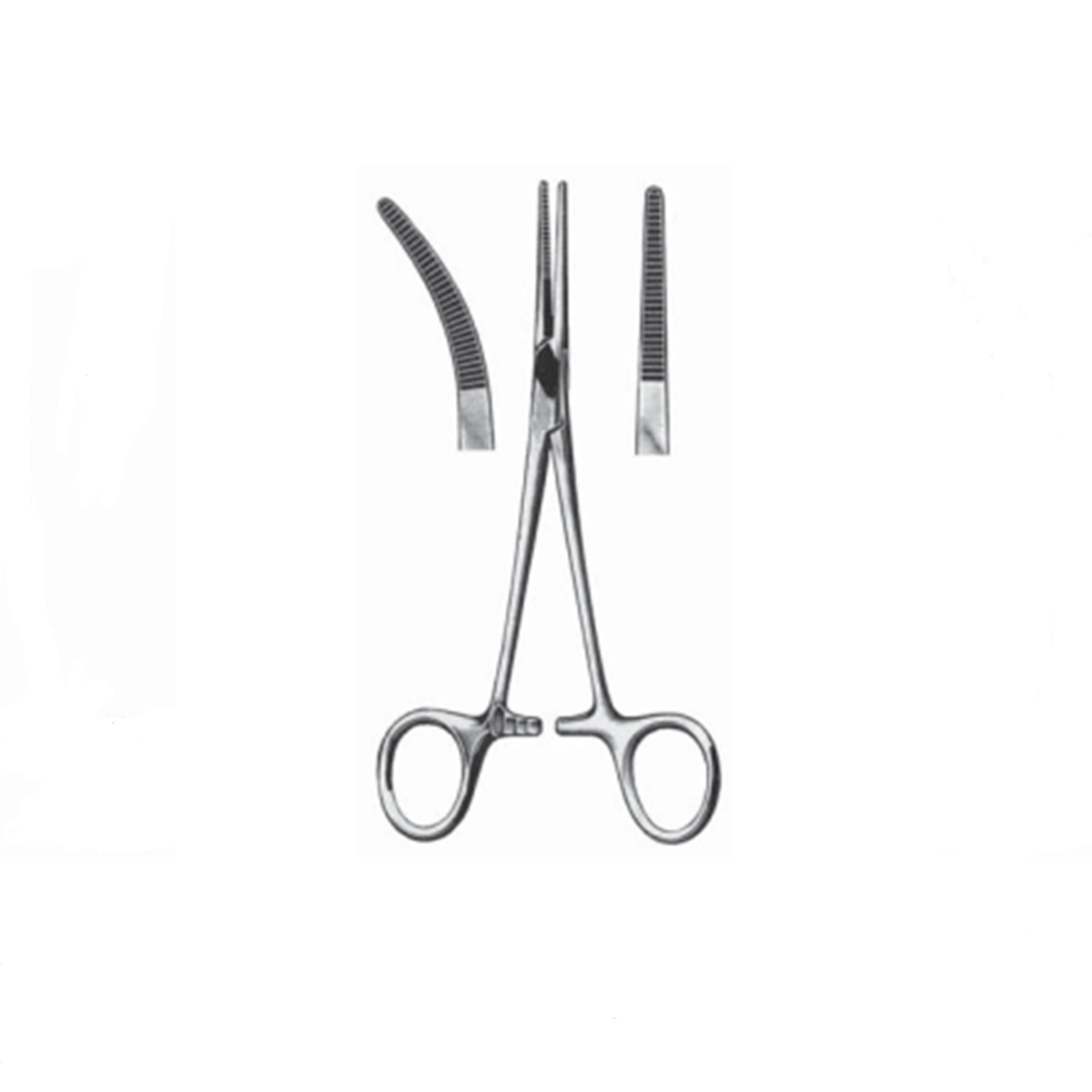 Haemostatic forceps Kelly-Rankin straight 6.25" — MTM - Médical Tronik
