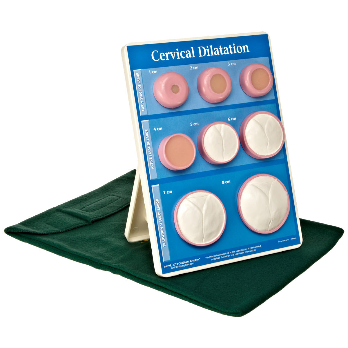 Cervical dilation easel display — MTM - Médical Tronik